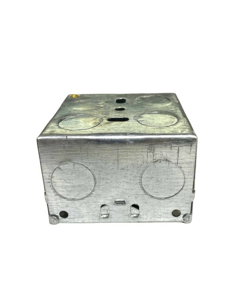 Pack of 2 / 5 / 10 - Flush Steel Metal Back Box - Single Gang Switch ...