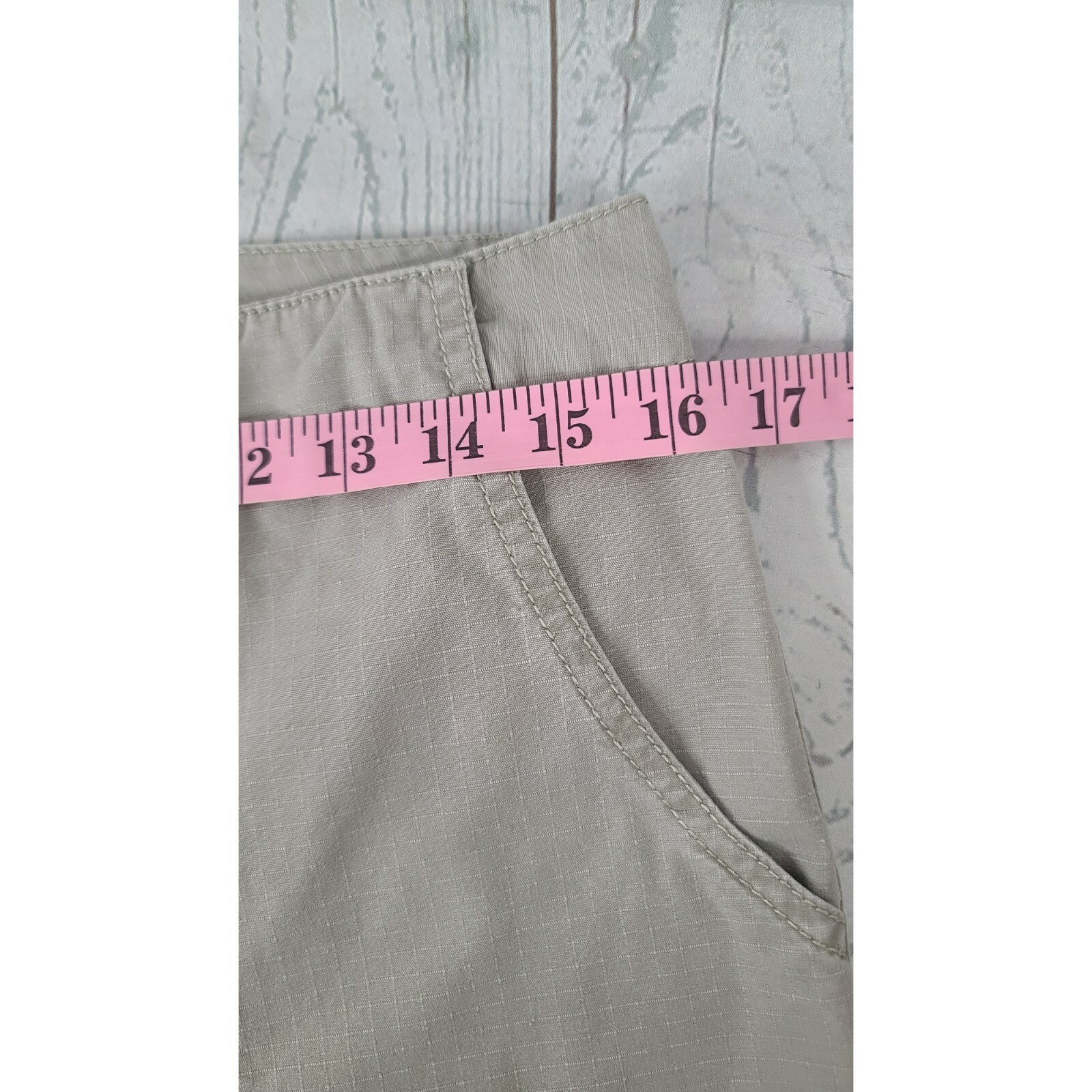 Caribbean Joe 8 Cargo Capri Pants Gray Casual Summer Wide Leg Beach | eBay