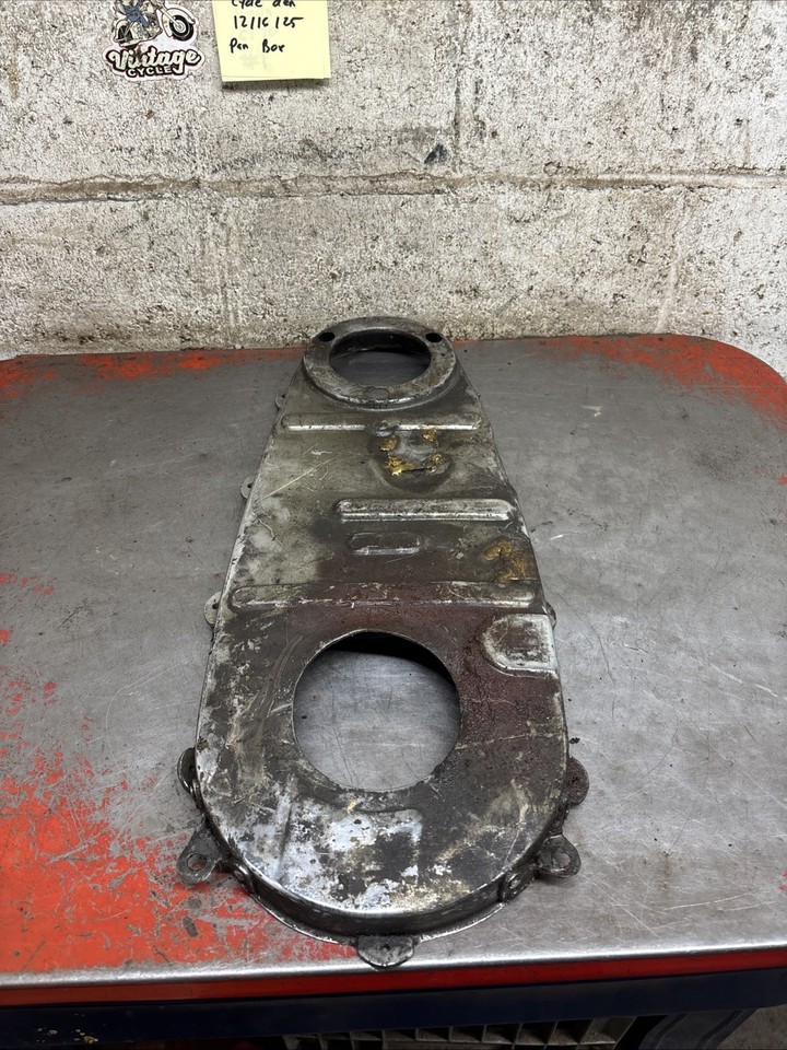 Vintage Harley Davidson Panhead Knucklehead Inner Primary Cover | eBay