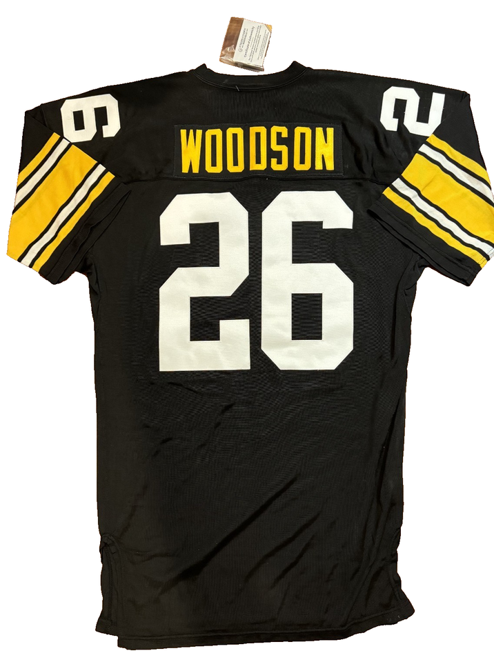 1988 Steelers Rod Woodson Team Issued Authentic Game Jersey Art Rooney ...