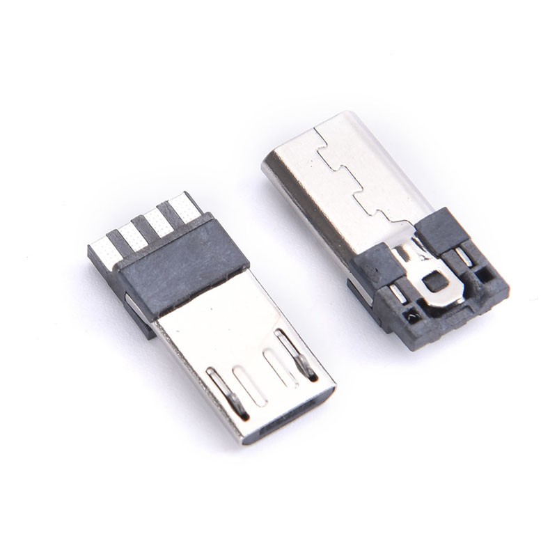 20 pcs 4 Pin Micro USB Jack USB Plug Male Connector Port Sockect Plug ...
