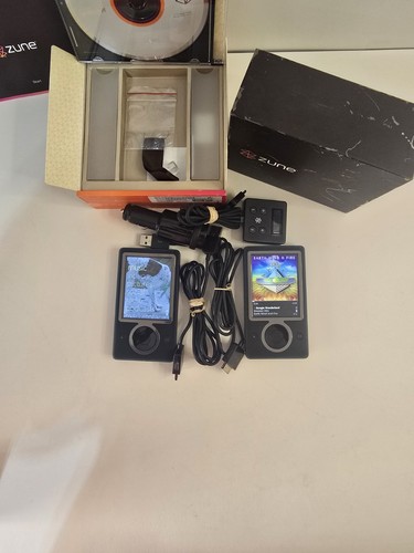Microsoft Zune Portable Digital Media Player Model 1089 30GB Ipod ...