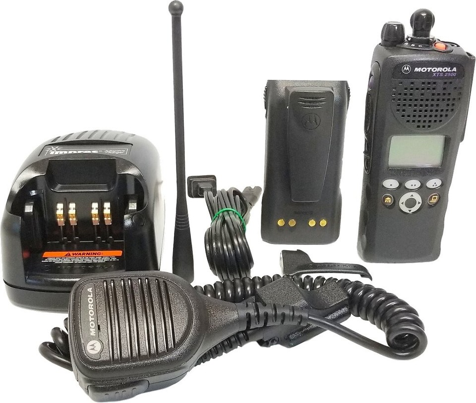 Motorola XTS2500 II 7/800 MHz Digital P25 Two Way Radio IMPRES ...