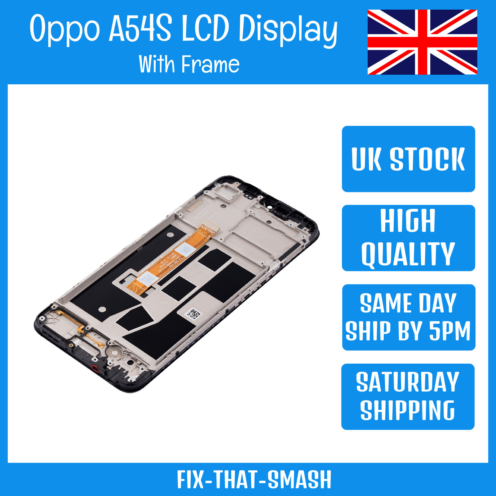 Oppo A54S CPH2273 Replacement LCD Display Screen Digitizer Touch ...