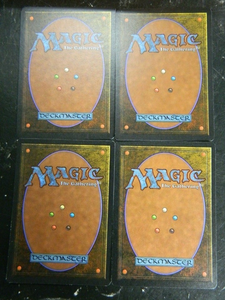 MTG Unlimited Circle Of Protection White x4 White Common Card Excellent ...