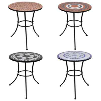 Cafe Bar DIY Bistro Table Mosaic Ceramic Outdoor Garden Patio Cafe ...