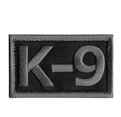 K-9 Patch (3") Crochet + Boucle Badge K9 Harnais Veste Dog Training ...