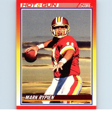 Mark Rypien Hot Gun 313 Score 1990 NFL Football Trading Card | eBay