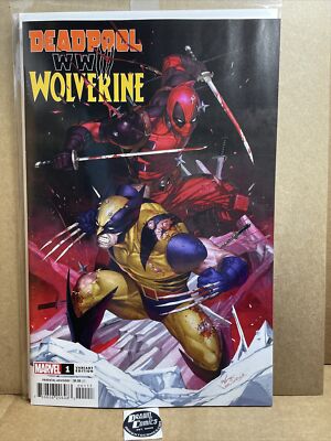 Deadpool Wolverine WWIII #1 1:25 InHyuk Lee Variant Cover World War 3 ...