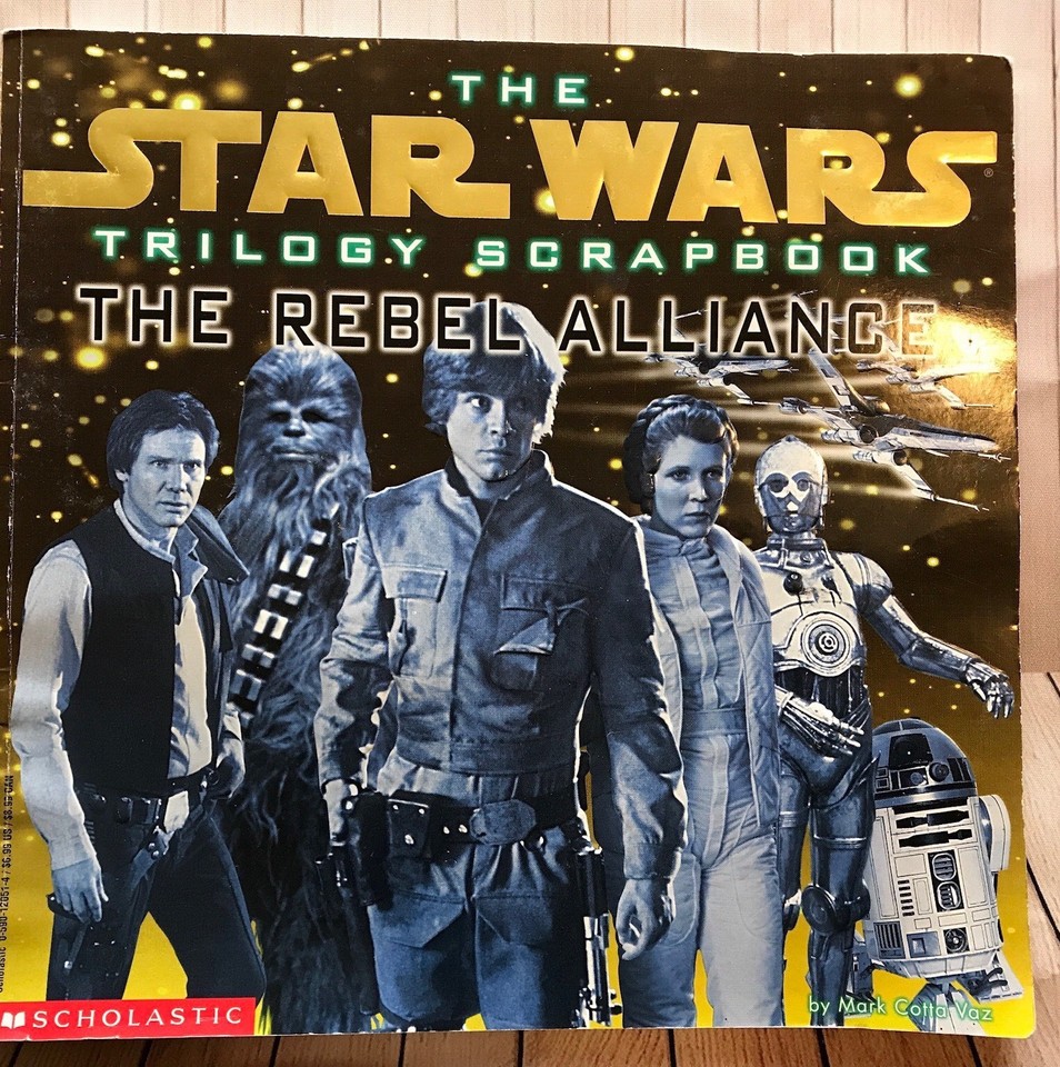 Star Wars Books Planet Of Twilight And Rebel Alliance Scrapbook Set Of ...