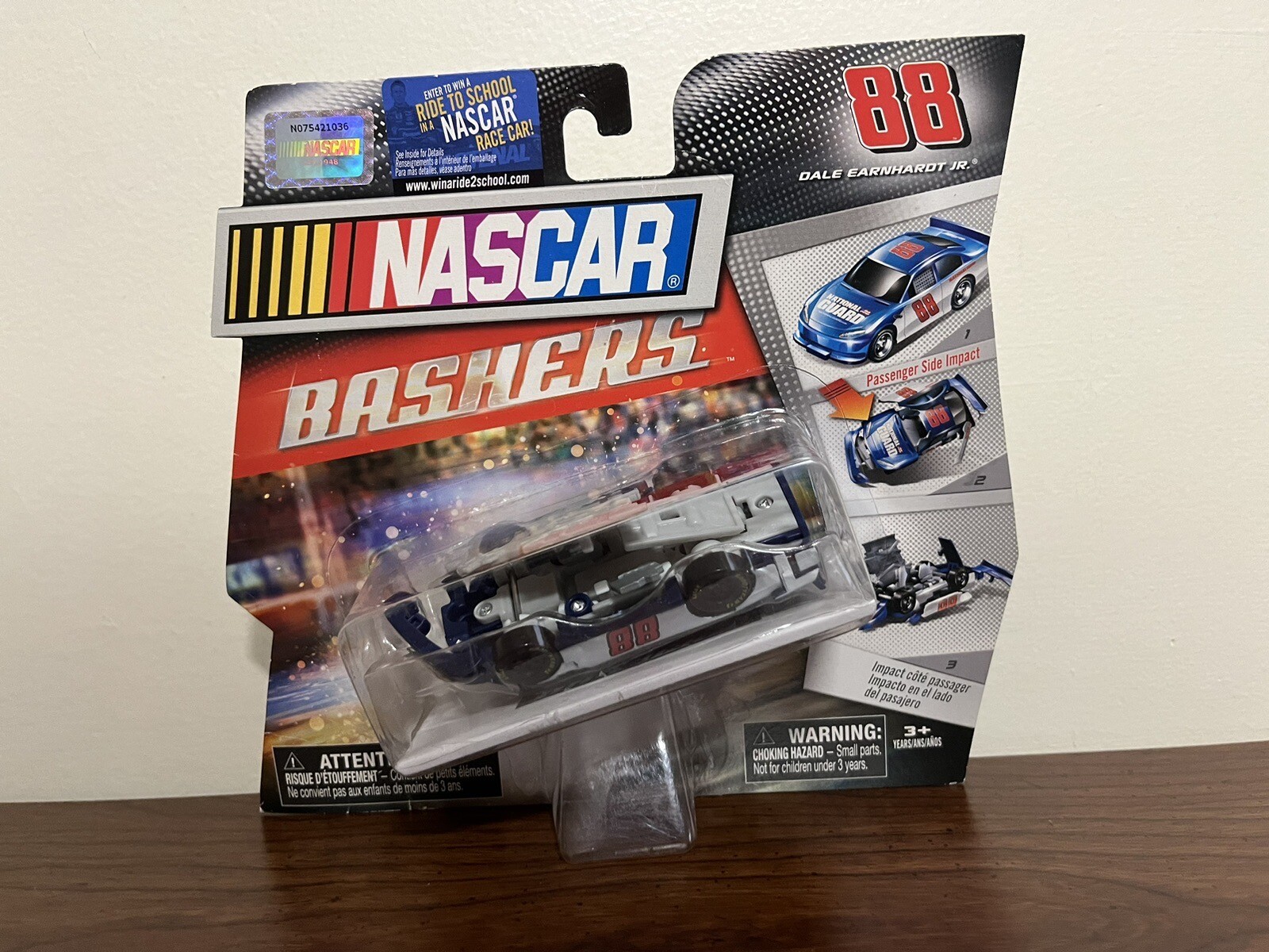 Nascar Bashers DALE EARNHARDT #88 Spin Master NATIONAL GUARD "New" RARE ...