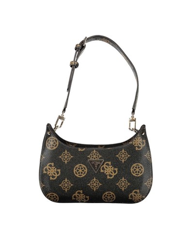 Guess Jeans Adjustable Mini Handbag with Zip Closure and Logo Detail ...