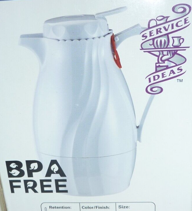 NEW IN BOX TWIST N' SERV PUSH BUTTON PITCHER PLASTIC WITH FOAM ...