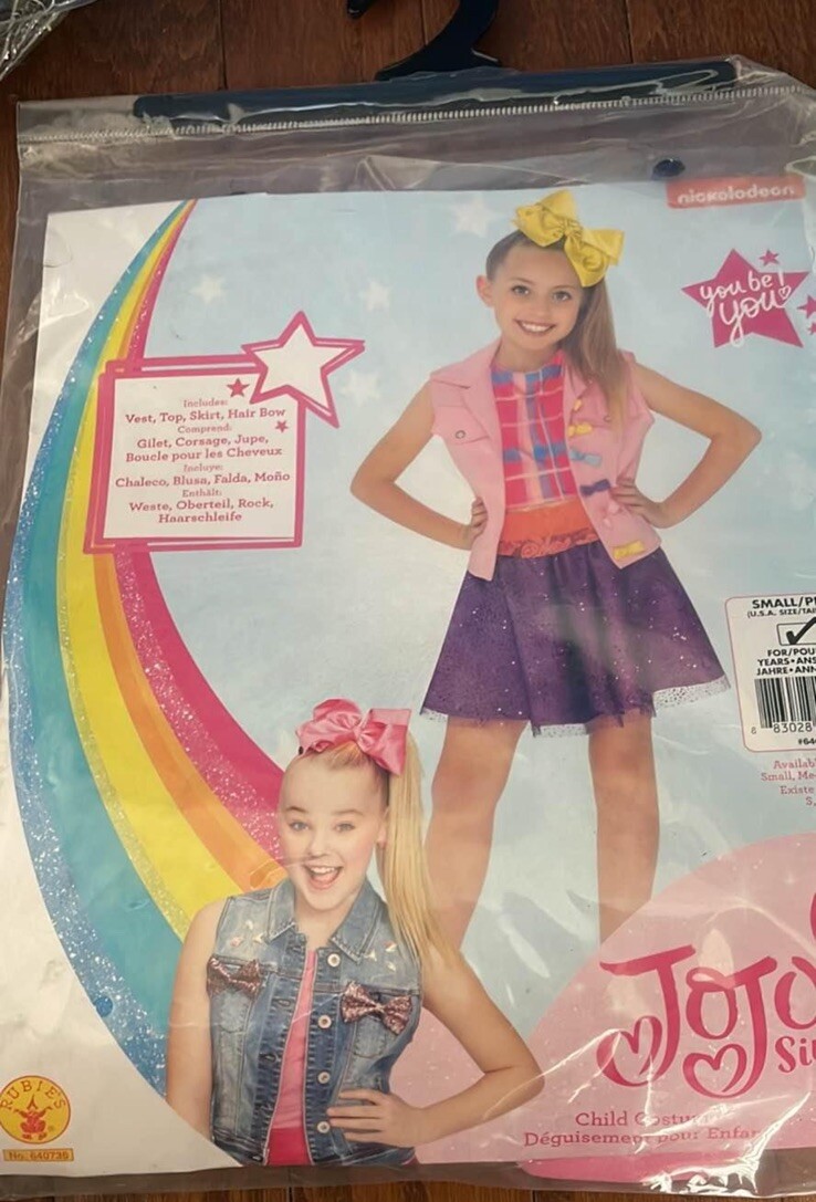 JoJo Siwa Boomerang Music Video Outfit Costume - Multi-Color, S ...
