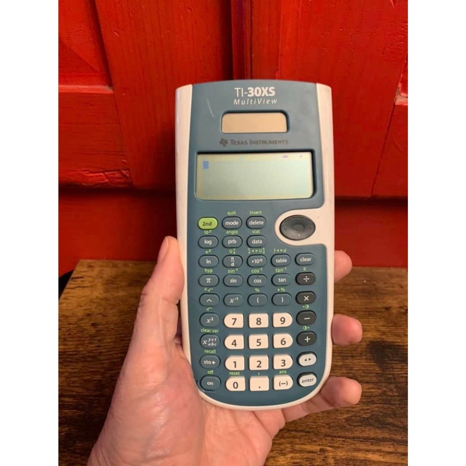 Texas Instruments Multiview Scienitic W Math Print Calculator TI-30XS ...