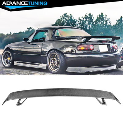 Fits 90-97 Mazda Miata MX-5 NA Trunk Spoiler Wing CF - Carbon Fiber | eBay