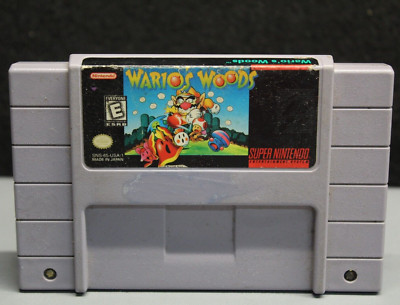 Wario's Woods SNES Game Cartridge Only | eBay