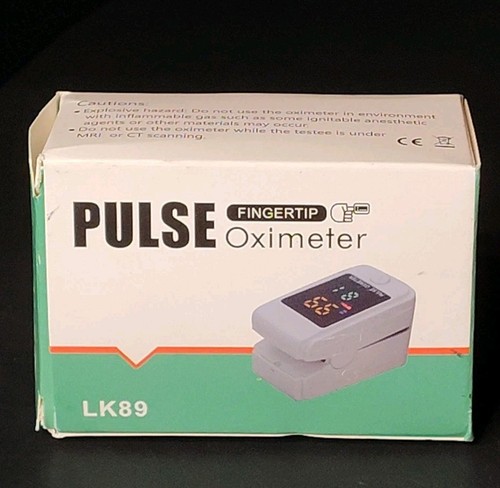 Pulse Oximeter LK89 Fingertip Oximetry Saturation Heart Rate Pressure ...