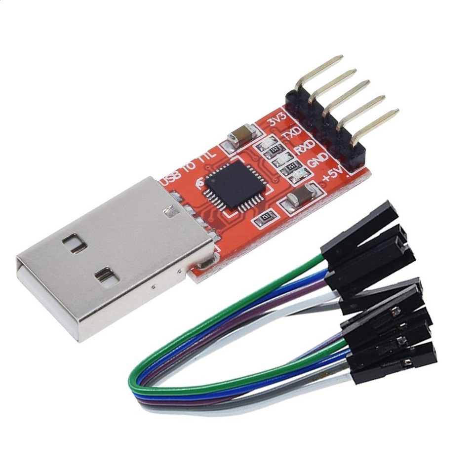 HiLetgo CP2102 USB 2.0 to TTL Module Serial Converter Adapter Small ...