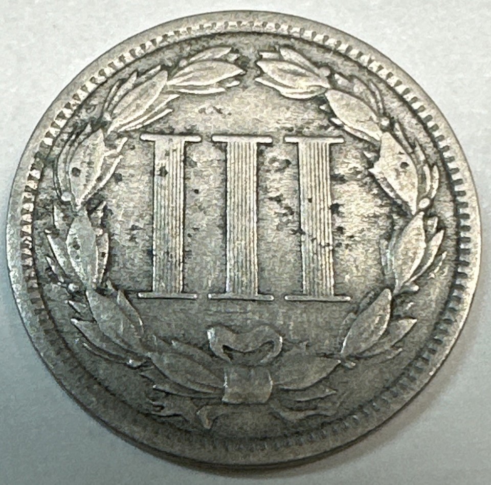 1881 Three Cent Nickel Piece Post Civil War Era | eBay