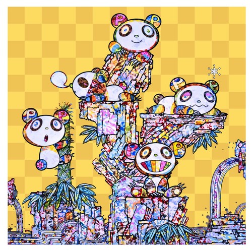 Murakami Takashi Poster [Panda Panda Panda] Takashi Murakami / Edition ...