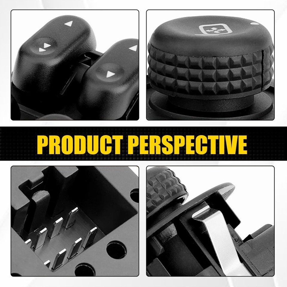 3PCS Master Power Window Mirror Door lock Switch Driver Side For 04-08 ...