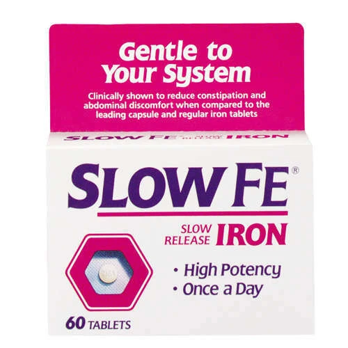 Slow Fe Iron Ingredients