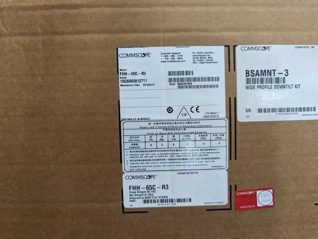 Commscope FHH-65C-R3 6-port sector antenna(no original box) SEE ...