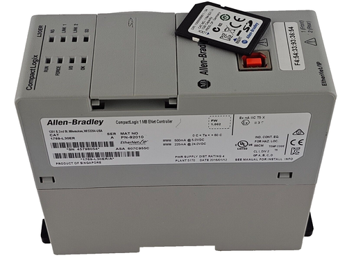 Allen Bradley 1769-L30ER /A CompactLogix 1MB ENet Processor Controller ...