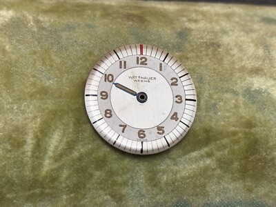 Original WW2 military watch dial Longines Wittnauer Weems aviator ...