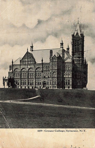 c1910 Crouse College Syracuse New York NY P577 | eBay