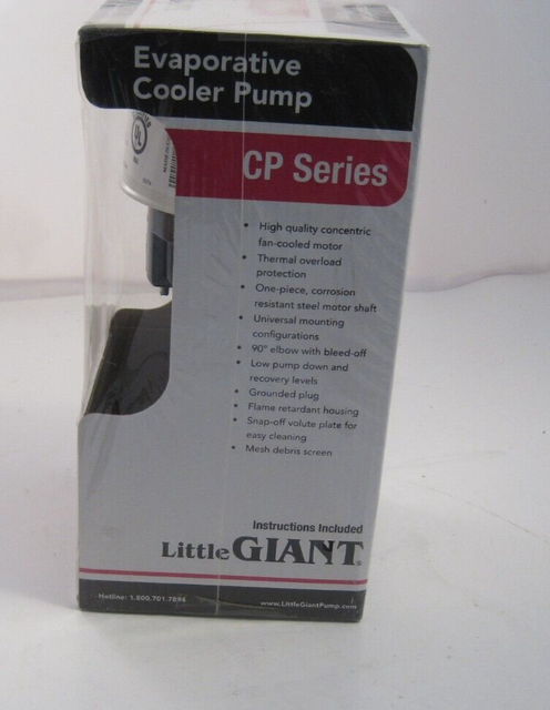 Little Giant 540015 Cp1-230 Evaporative Cooler Pump for sale online | eBay
