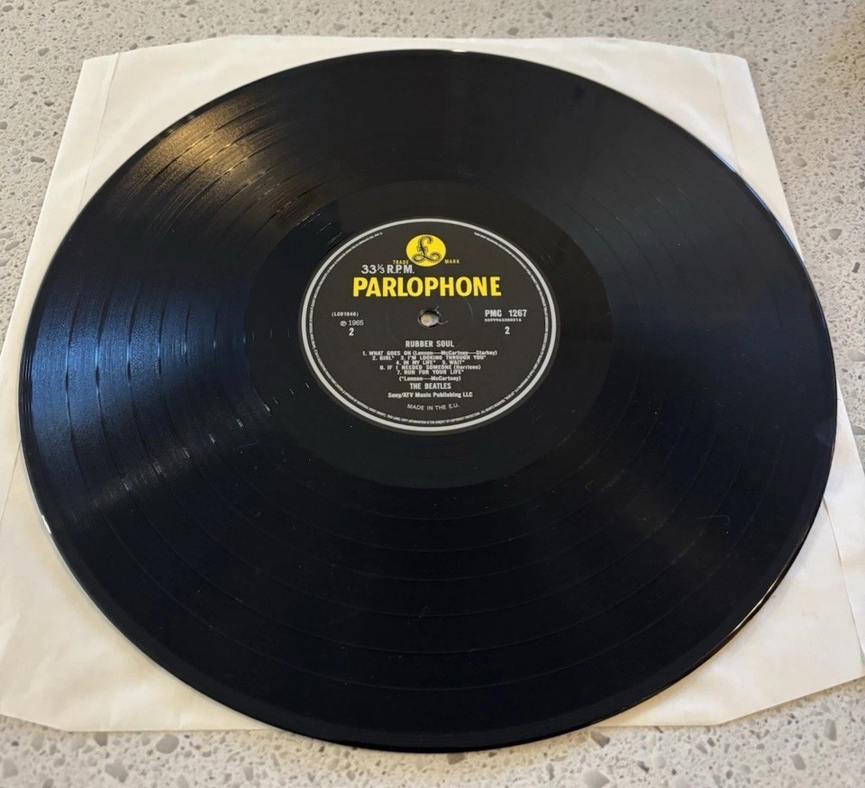 The Beatles In Mono Rubber Soul - Vinyl LP 2014 Parlophone Records PMC ...