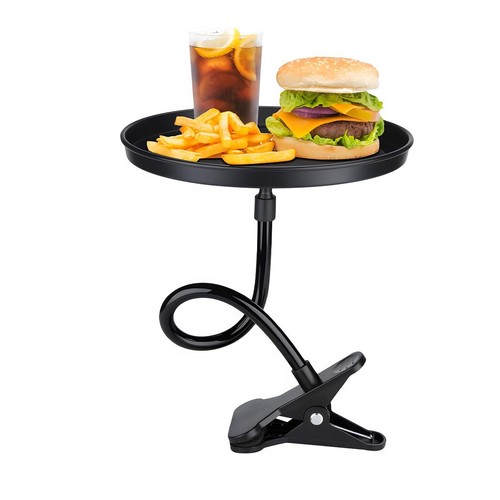Adjustable Food Tray for Car, 360° Swivel Non-Slip Car Food Table for ...