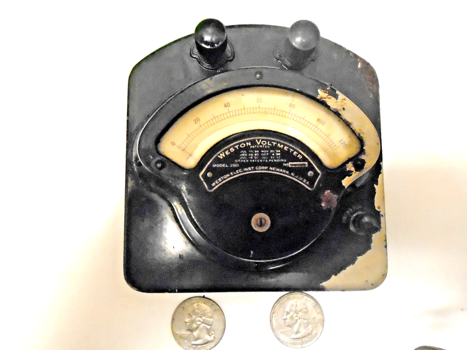 Weston Model 280 -120V D.C. Voltmeter | eBay