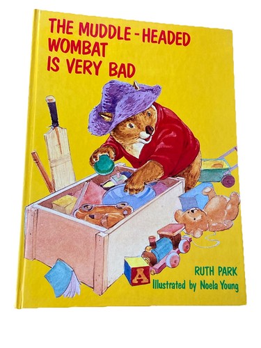 THE MUDDLEHEADED WOMBAT IS VERY BAD Ruth Park Vintage H/C Young ...