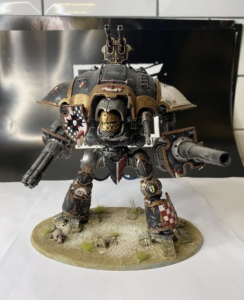 Imperial Knights Knight Canis Rex Well Painted bundle Warhammer 40k GW ...