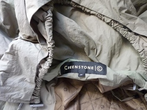 Creenstone long hooded raincoat M 38 | eBay