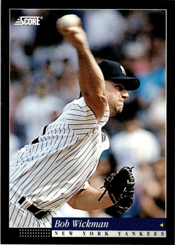 Bob Wickman #147 New York Yankees 1994 Score Baseball Card | eBay