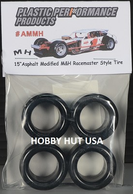 #AMMH - Asphalt Modified M&H Racemaster Style 15" Racing Tires - PPP 1/ ...