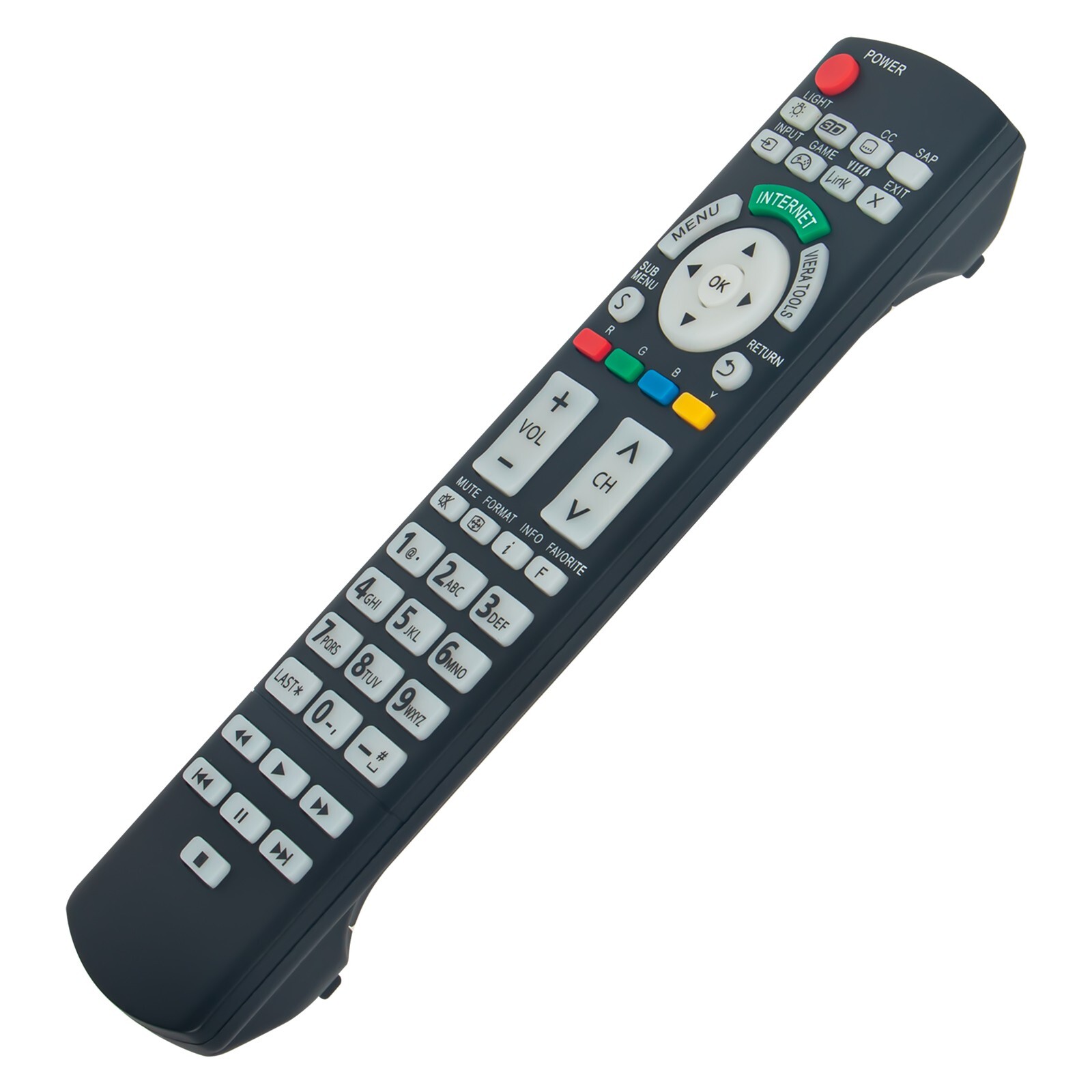 N2QAYB000571 Replace Remote Control Fit for Panasonic TV TC-P65VT30 TC ...