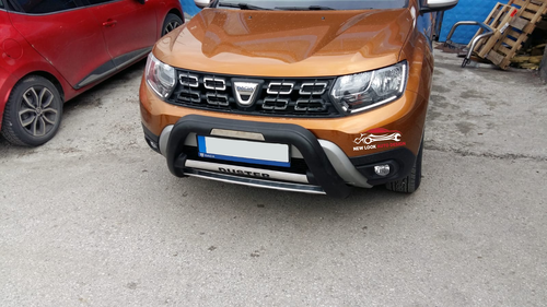 To fit Dacia Duster 2010-2024 Black Bull Bar | eBay UK