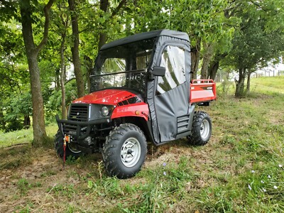 HiSun HS400 / Coleman UT400 Full Cab Enclosure with a Lexan Windshield ...