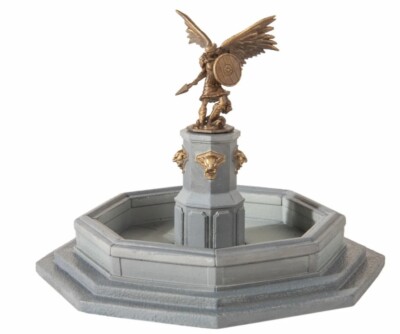 Noch 66455 Ho Scale City Fountain with Statue (Already Built) | eBay