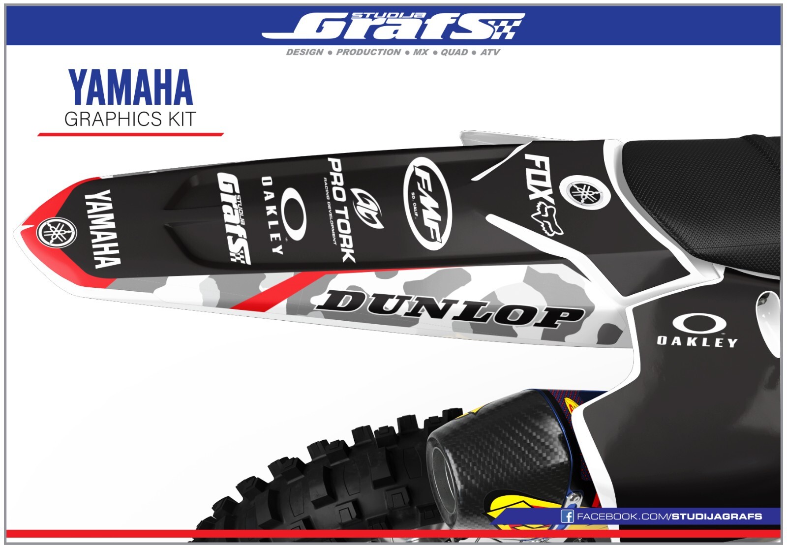 YAMAHA Complete Dirt Bike Graphics Kit YZ YZF WR F X 50 65 80 85 125 ...