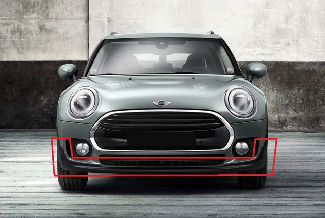 Genuine MINI F54 Clubman Front Lower Bumper Spoiler Band Without PDC ...