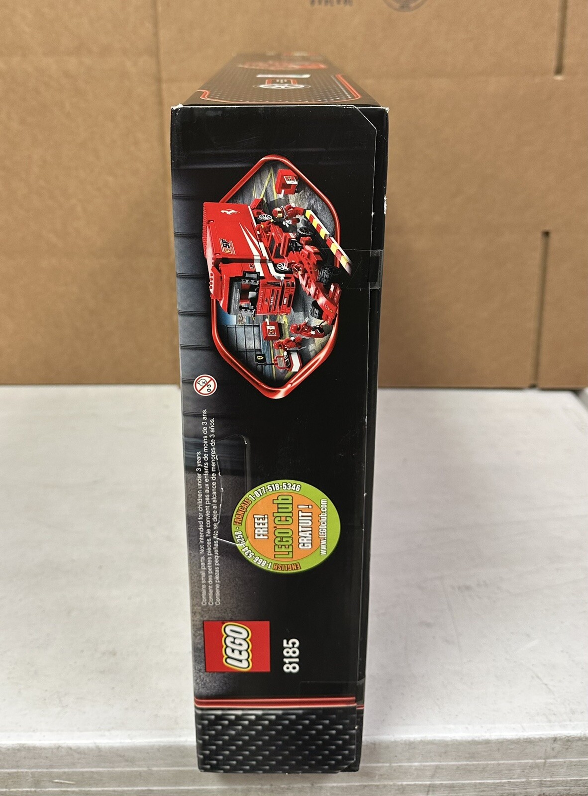 LEGO Racers Ferrari Truck 8185 In 2009 Sealed Retired | eBay