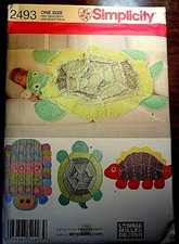 S8278 Sewing Pattern Simplicity 8278 Rag Quilt Horse Monkey Fox ...
