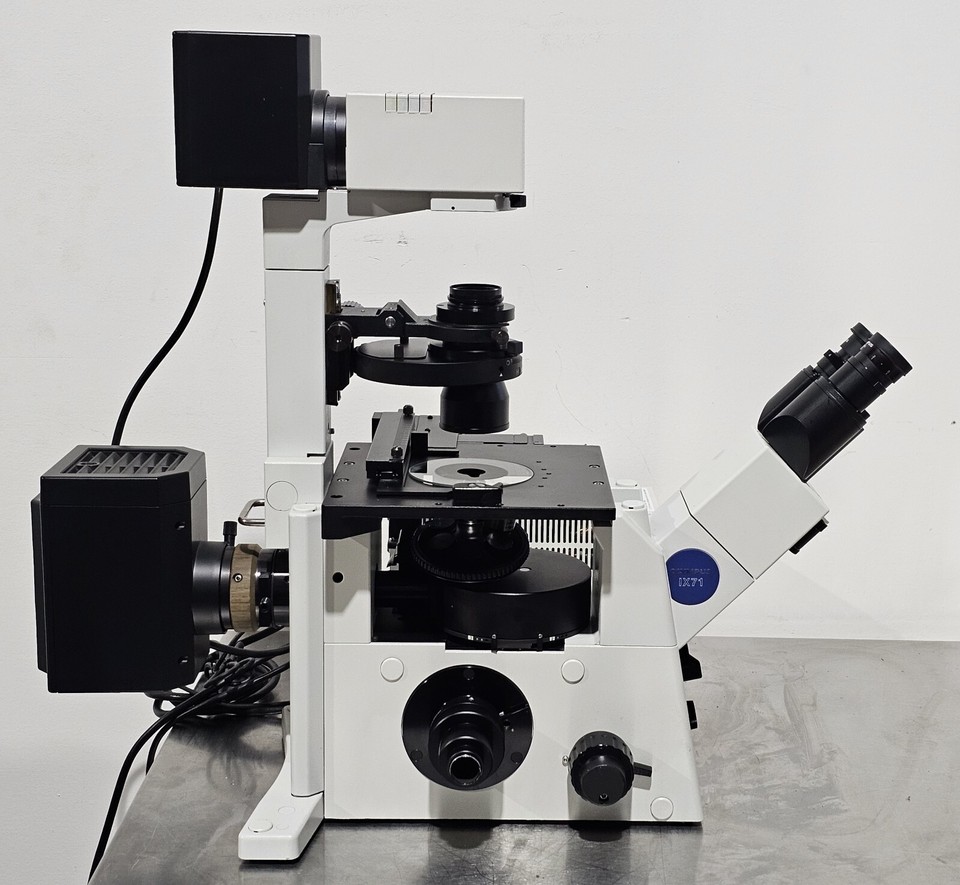 Olympus IX71 Relief Contrast Fluorescence Inverted Microscope | eBay