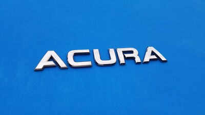ACURA RDX MDX TL TSX REAR GATE TRUNK CHROME EMBLEM LOGO BADGE SIGN USED ...